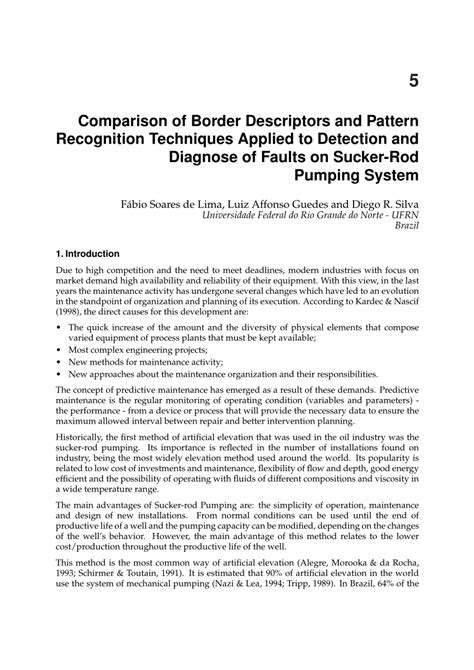 Pdf Comparison Of Border Descriptors And Pattern Recognition Techniques Applied To Detection