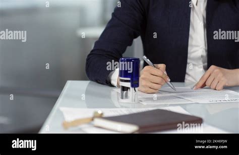 Notary Contract Stock Videos Footage HD And 4K Video Clips Alamy