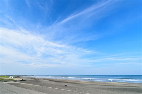 千葉県一宮町にある東浪見海岸の写真を無料ダウンロードフリー素材 ぱくたそ