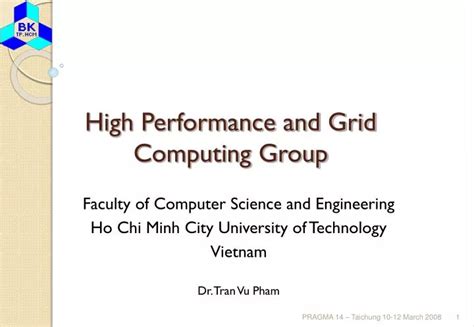 Ppt High Performance And Grid Computing Group Powerpoint Presentation