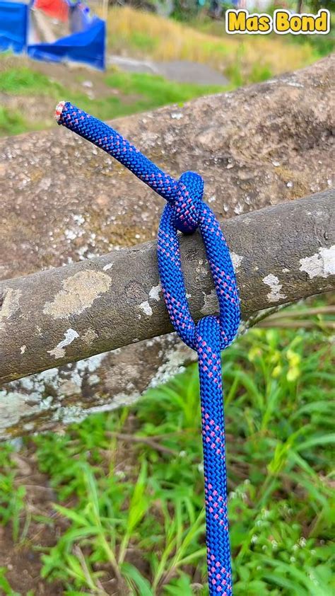 Easy And Practical Knots On Poles Or Trees 🪢💯 Tips Tipsandtricks