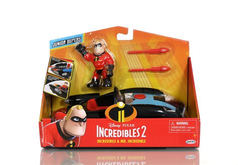 Incredibles 2 Toy Incredibles 2 Action Figure Set Mr Incredible Car
