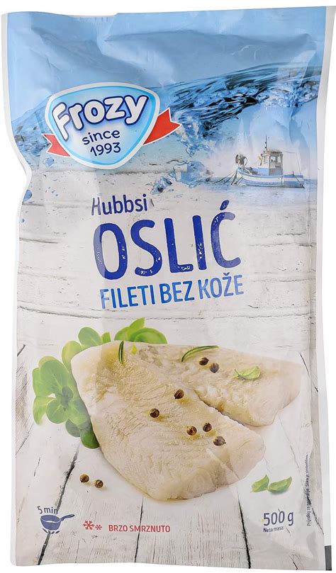 Frozy Filet Oslića Hubbsy 500g Cenoteka