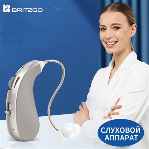 Цифровой слуховой аппарат для пожилых и взрослых людей, Усилитель слуха ...