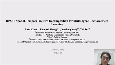 Stas Spatial Temporal Return Decomposition For Multi Agent Reinforcement Learning Underline