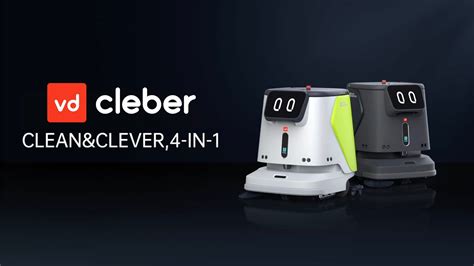 브이디로봇 신제품 습건식 자율주행 청소로봇 클리버 Youtube