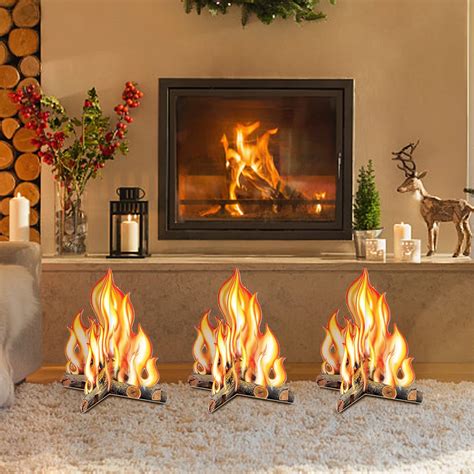 Indoor Campfire An Artificial Flame Fake Fire