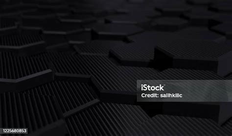 3d 렌더링 어두운 탄소 섬유 벌집 추상 육각 형 배경 어두운 공상 과학 기술 배경 0명에 대한 스톡 사진 및 기타 이미지 0명 3차원 형태 개념 Istock