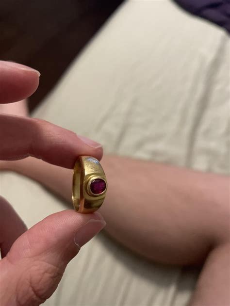 Anyone Able To Tell If This Ruby Is Natural Or Lab Created Sorry For