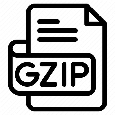 gzip file type format extension document icon download on iconfinder