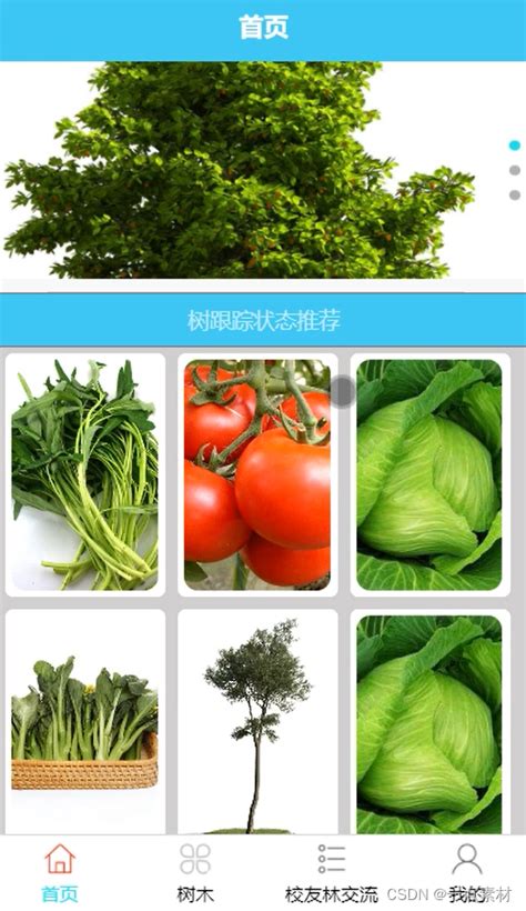 基于微信小程序的校友林微信小程序 Csdn博客