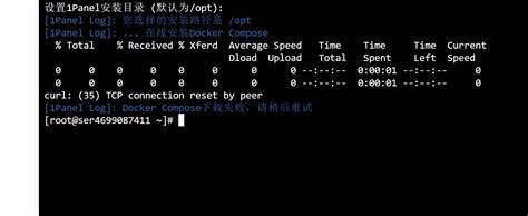 安装失败 1panel Log Docker Compose下载失败，请稍后重试 1panel 社区论坛 Fit2cloud 飞致云