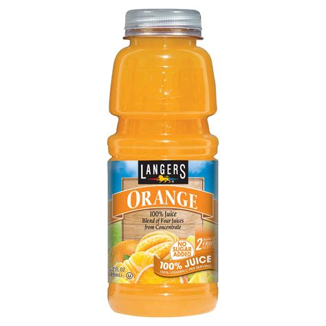 Langers Orange Juice Blend Shop Juice At H E B