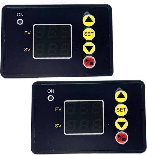 Cywhrvzsf 2pcs Dc 12v 24v Programmable Digital Time Delay Switch Ac 110v 220v Relay Open Timer