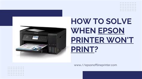 Ppt How To Solve When Epson Printer Won T Print Powerpoint Presentation Id