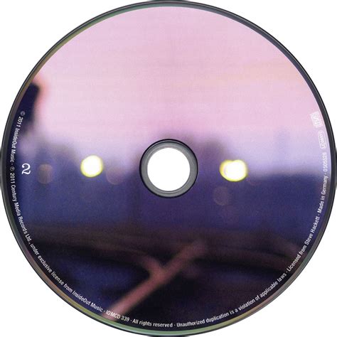 Car Tula Cd2 De Steve Hackett Live Rails Portada