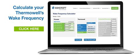 What Is A Thermowell Wake Frequency Calculation
