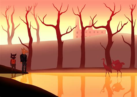 Artstation Night In The Woods Scene