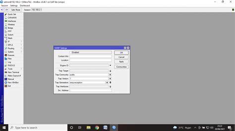 7 Langkah Setting Snmp Perangkat Mikrotik Termudah General Solusindo