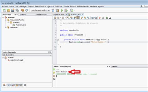Java Y Netbeans Tema 2 Programa Netbeans Programa Hola Mundo