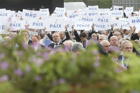 Cries For Peace Cant Be Ignored Pope Says At Interreligious Meeting Catholicphilly