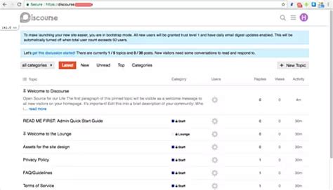 Install Discourse Forum With Nginx On Ubuntu 1604 Bots