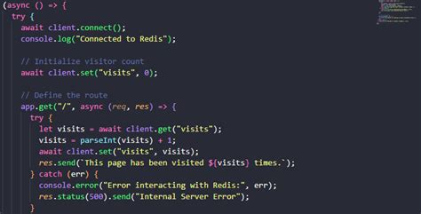 Building A Visitor Counter With Nodejs And Redis A Fun Backend Project By Afolabi Abigeal