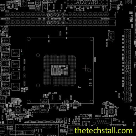 Asrock H61m Hg4 Rev 1 01 70 Mxgr70 A01 Boardview File The Tech Stall