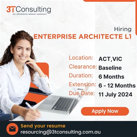 3t Consulting And Services On Linkedin Enterprisearchitect El1 Actjobs Vicjobs Jobopening