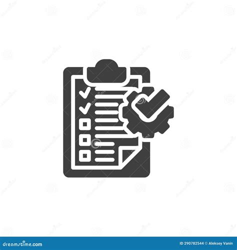 User Acceptance Testing Vector Icon Stock Illustration Illustration Of Check Sign 290782544
