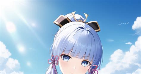 Ayaka Kamisato Swimsuit Genshin Impact 海で遊ぶ水着を着た 原神 神里綾華 13 Pixiv