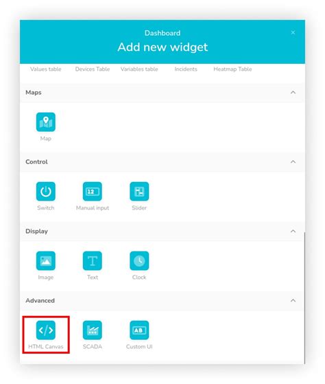 Html Canvas Ubidots Developer Guides