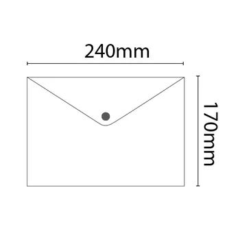 Treeline A Carry Folder PVC Micron Clear