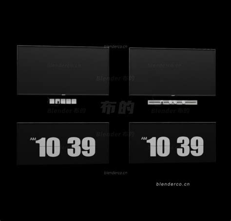电视机blender模型布的网 27 Blender布的