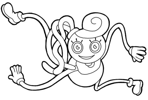 Mommy Long Legs Printable Coloring Page Download Print Or Color