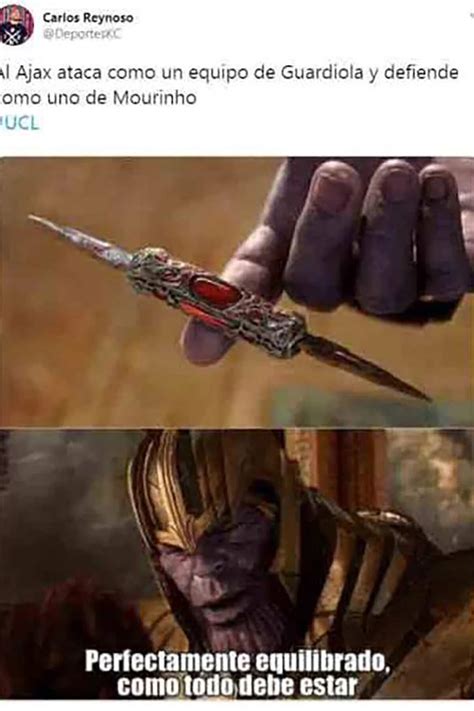 Con El Recuerdo Del Barcelona Los Mejores Memes Que Dejó La Histórica Derrota Del Ajax Ante