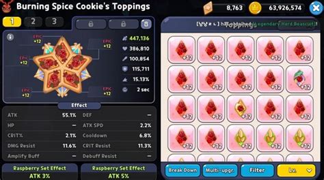 Cookie Run Kingdom Burning Spice Cookie Beascuits And Toppings Guide Pocket Gamer