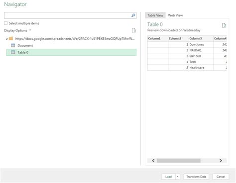 Creating A Stock Market Dashboard In Excel
