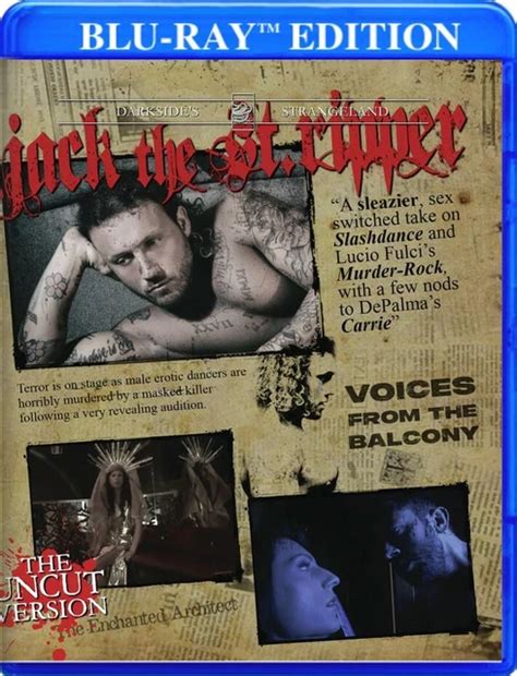 Jack The St Ripper Blu Ray Fabrizio Occhipinti Chiara Pavoni Alexio