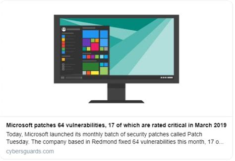 microsoft patches 64 vulnerabilities 17 of which are rated critical in march 2019 github