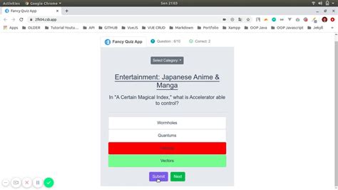 Fancy Quiz App Vuejs Vue Cli Bootstrap Vue Open Trivia Database Api Youtube