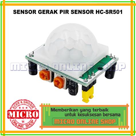 Sensor Gerak HC SR501 PIR Motion Sensor Sensor Detector Sensor Module Lazada Indonesia