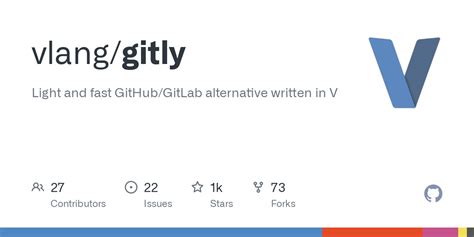 github vlang gitly light and fast github gitlab alternative written in v