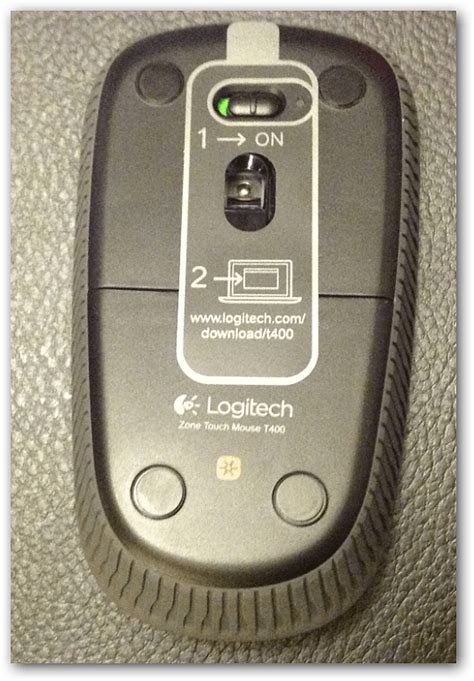 Logitech T Wireless Zone Touch Mouse Review