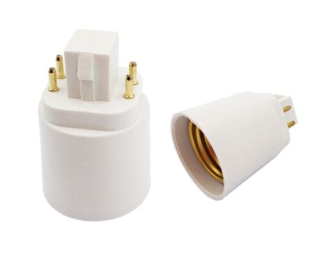 Pcs E Simpo GX Q To E E Light Socket Adapter Need Bypass The Inside Ballast CFL G