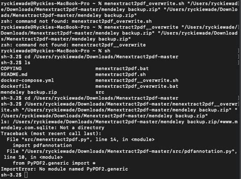 Importerror No Module Named Pypdf2generic · Issue 26 · Cycomanic