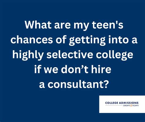 Can My Teen Get Into A Highly Selective College Without A College Counselor