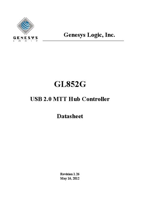 Genesys Logic Device Database