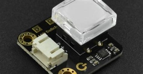 Dfrobot Gravity Led Schakelaar Module Geel Oranje Dfrobot Dfr0789 Y