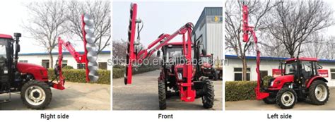 Tree Cutting Sawer Tractor Front End Loader Cutter Head